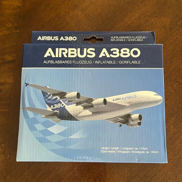 Other | New In Box Inflatable Airbus A38 Airplane | Poshmark